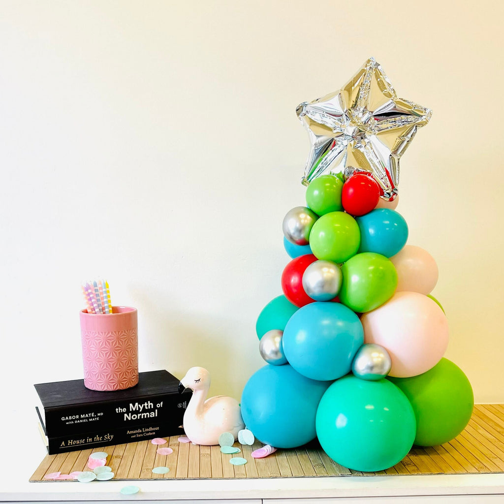 Holiday Balloon Trees